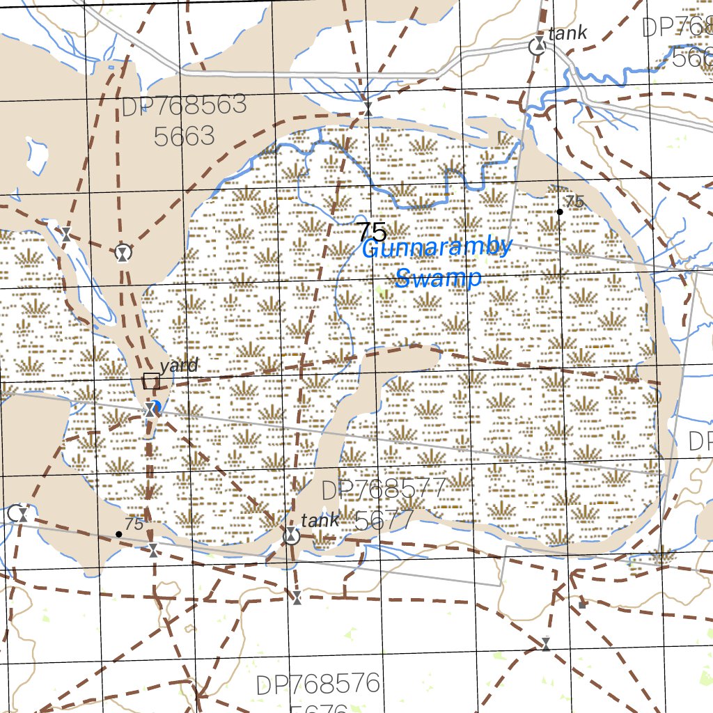 Manfred 7631 Map by NSW Government Spatial Services | Avenza Maps