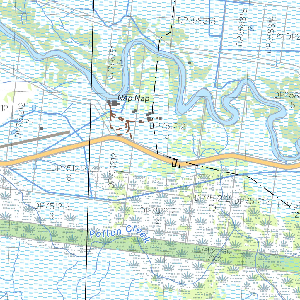 Maude 7729-S Map by NSW Government Spatial Services | Avenza Maps
