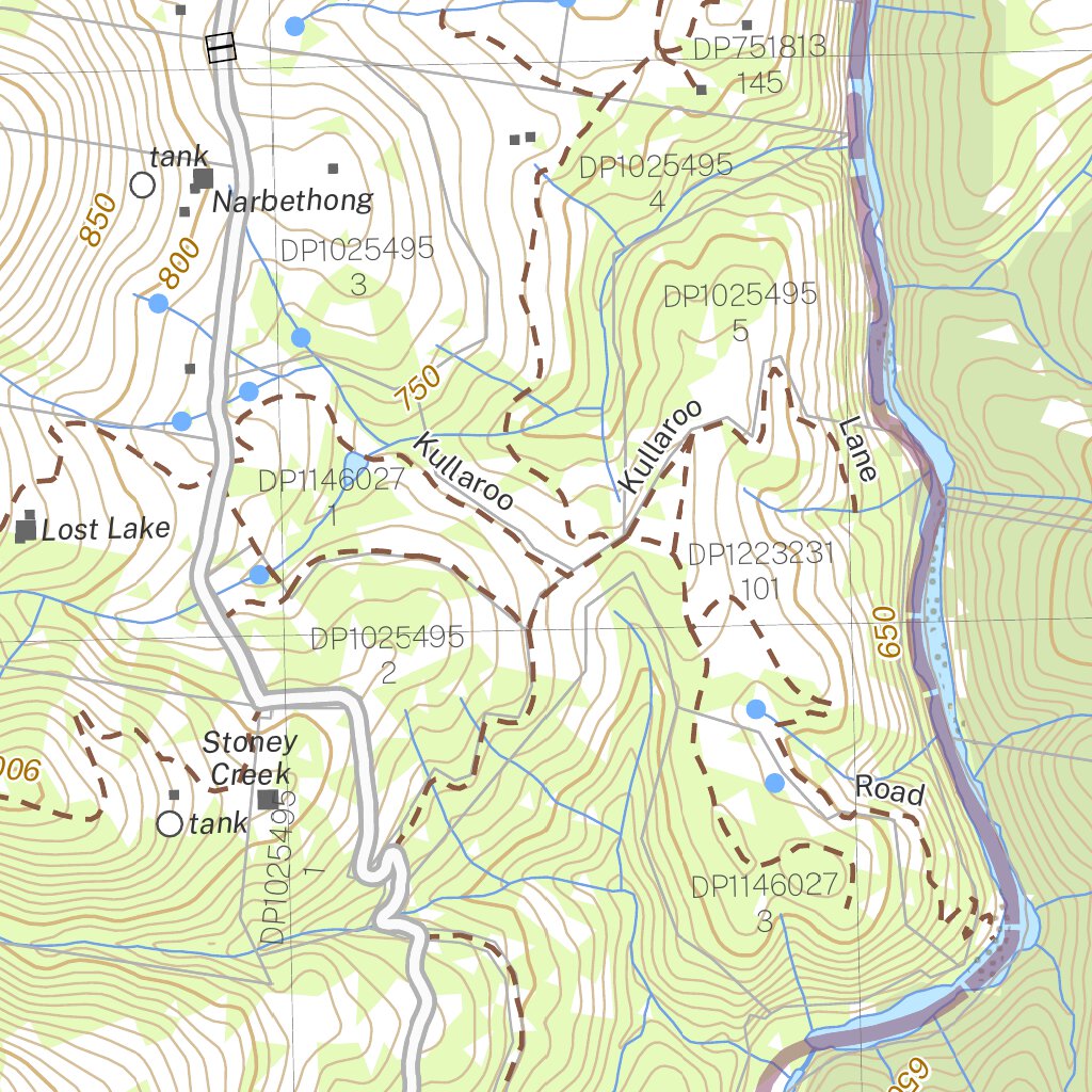 Michelago 8726-4S Map by NSW Government Spatial Services | Avenza Maps