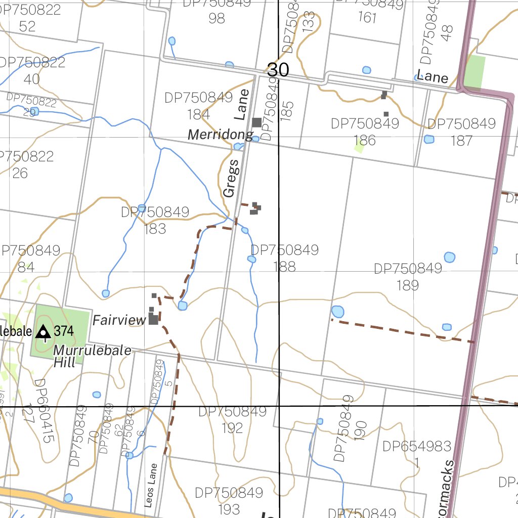 Mimosa 8328-N Map by NSW Government Spatial Services | Avenza Maps