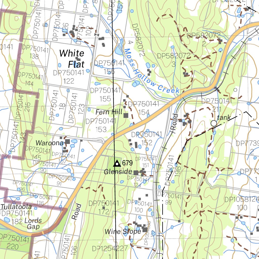 Molong 8631-N Map by NSW Government Spatial Services | Avenza Maps