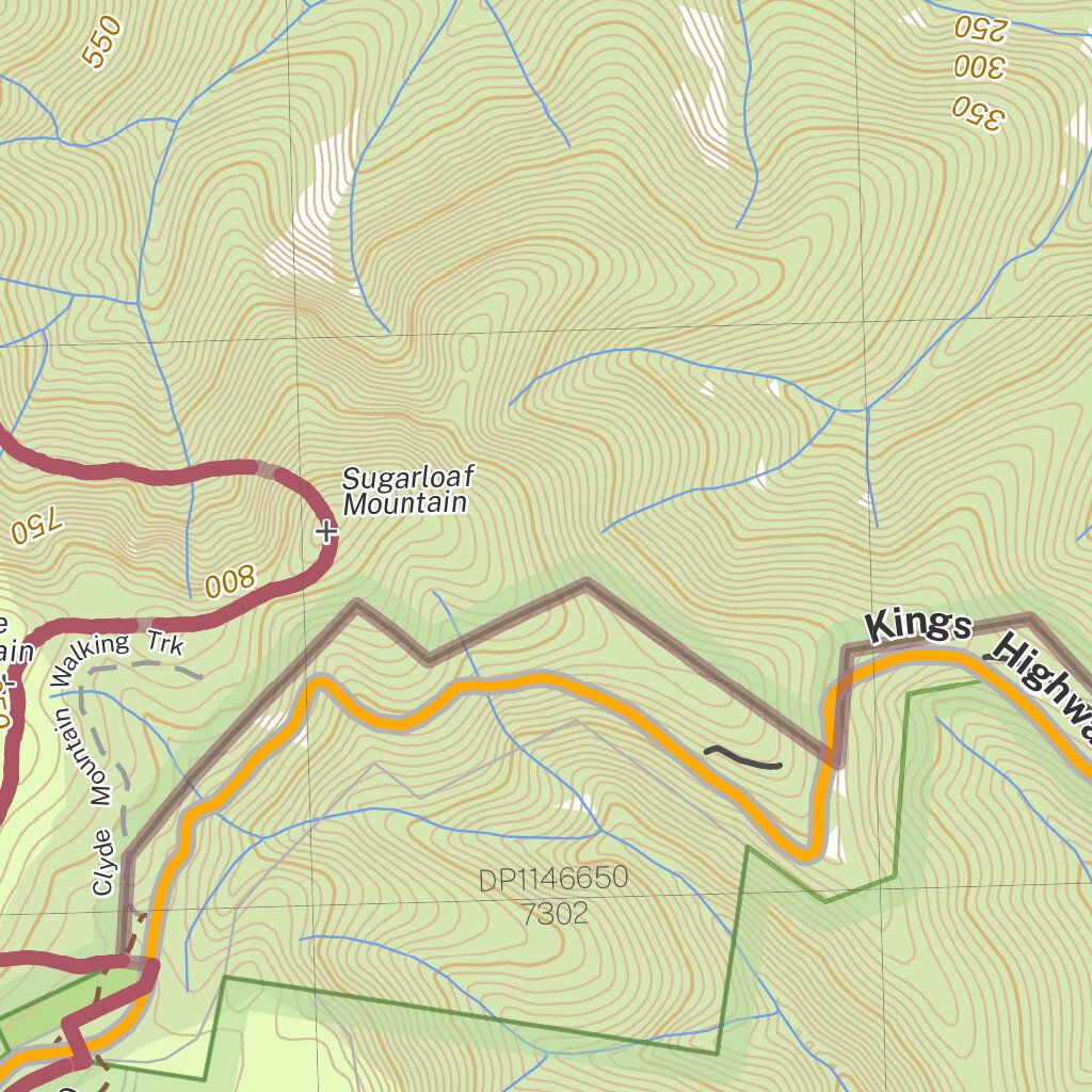 Monga 8826-1N Map by NSW Government Spatial Services | Avenza Maps