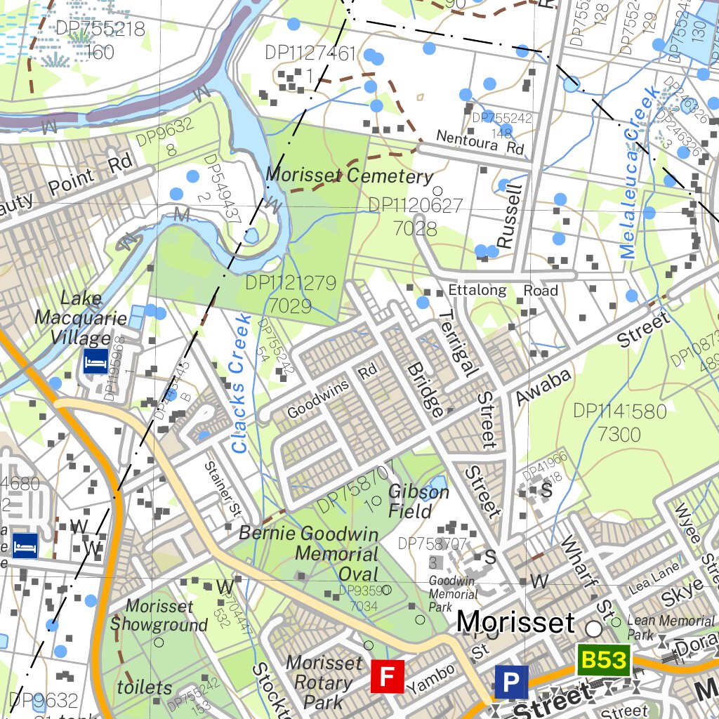 Morisset 9131-1N Map by NSW Government Spatial Services | Avenza Maps