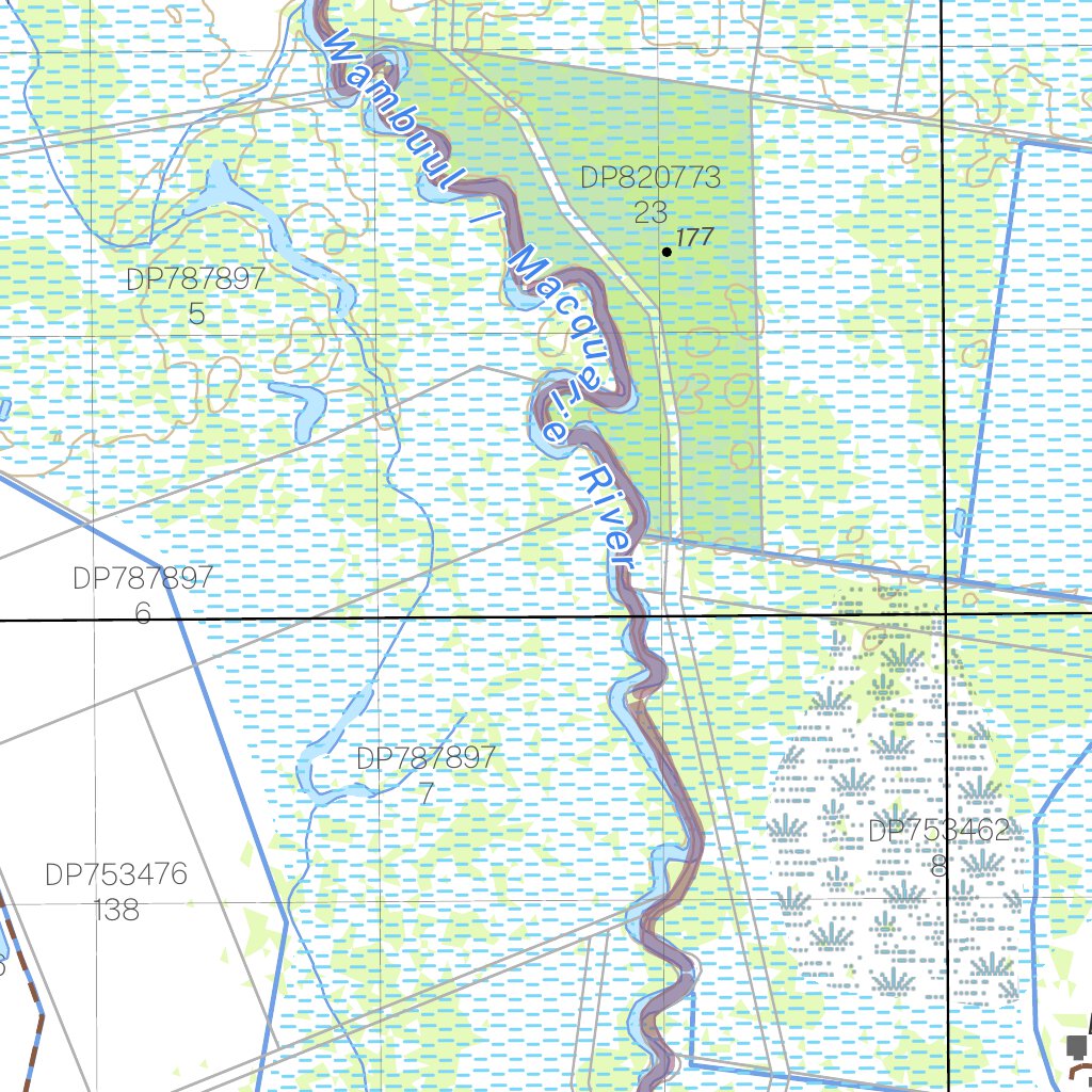 Mount Harris 8435-S Map by NSW Government Spatial Services | Avenza Maps