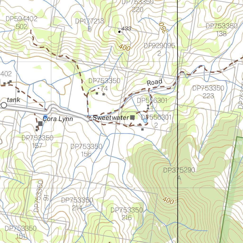Mullengandra 8326-3S Map by NSW Government Spatial Services | Avenza Maps