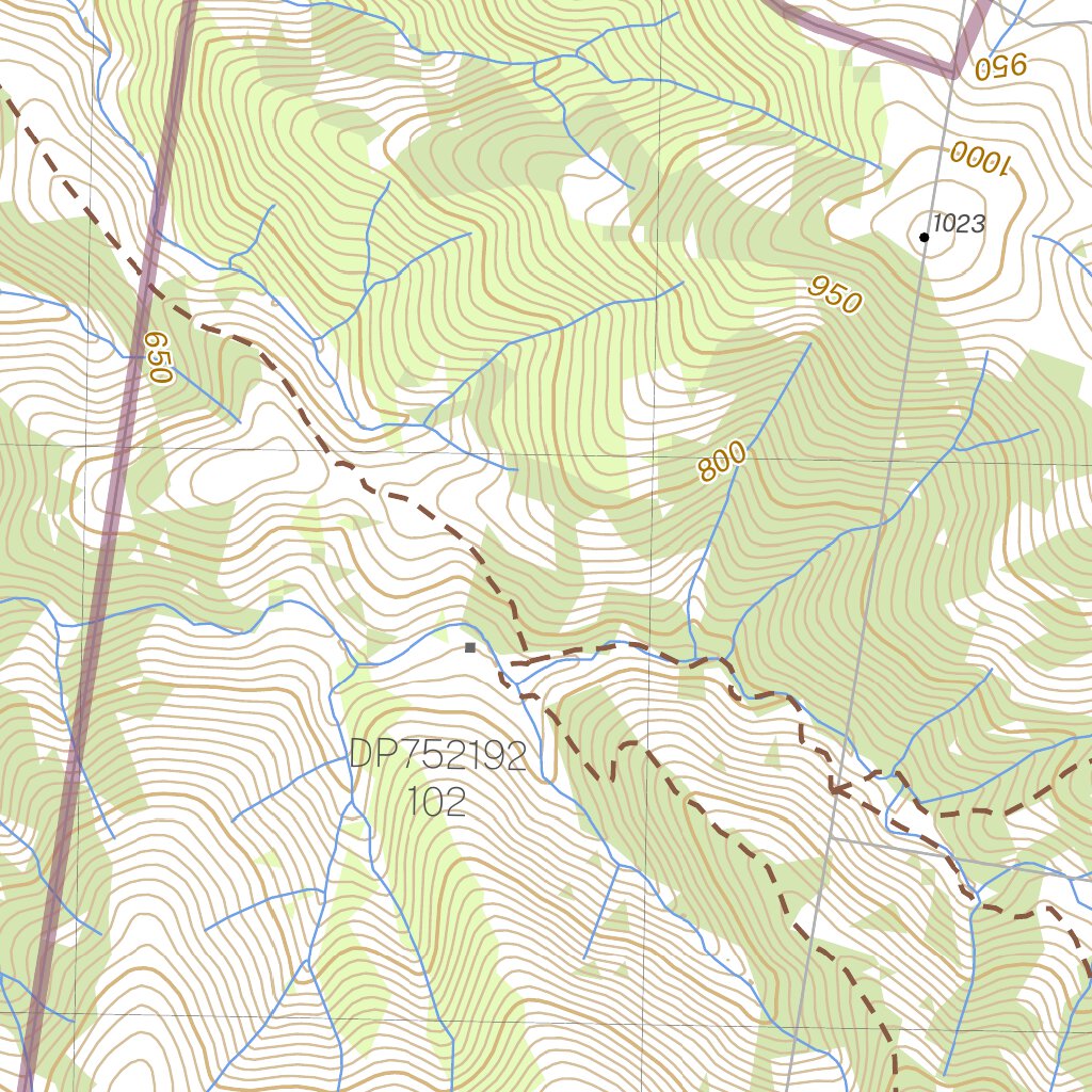 Mundowey 9036-1S Map by NSW Government Spatial Services | Avenza Maps