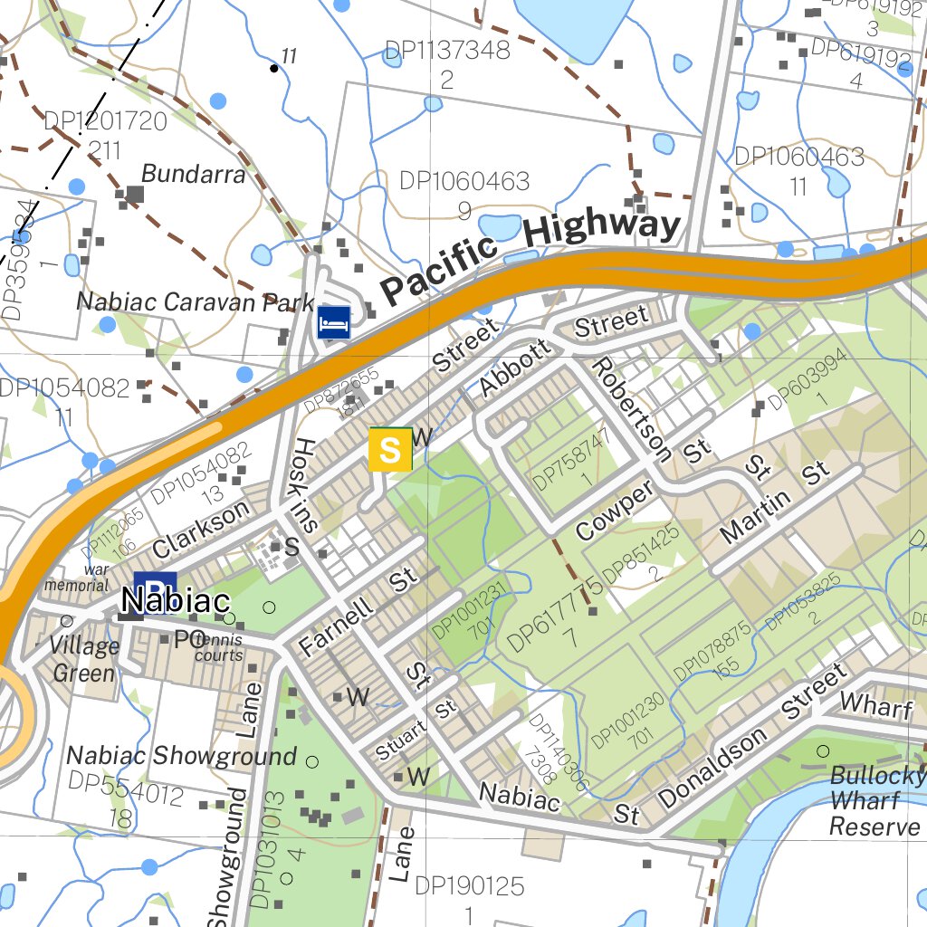 Nabiac 9333-1N Map by NSW Government Spatial Services | Avenza Maps