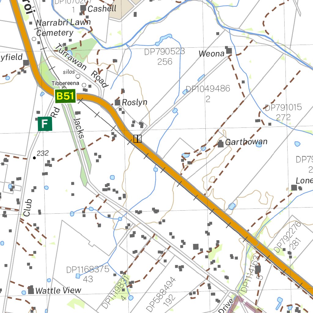 Narrabri 8837-S Map by NSW Government Spatial Services | Avenza Maps