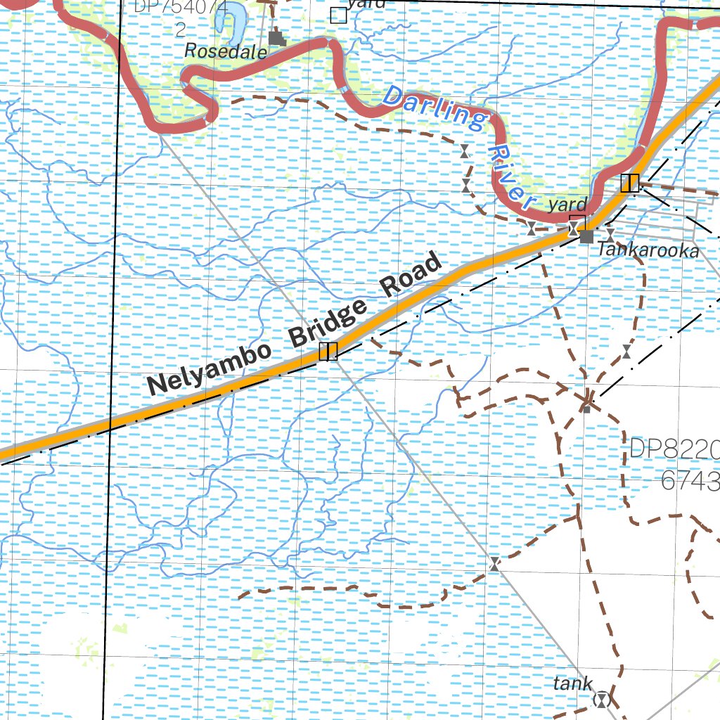 Nelyambo 7735 Map by NSW Government Spatial Services | Avenza Maps