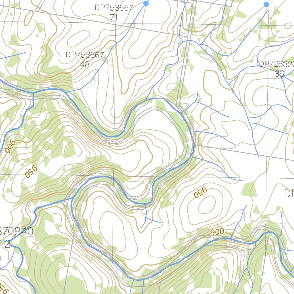 New Valley 9137-1N Map by NSW Government Spatial Services | Avenza Maps