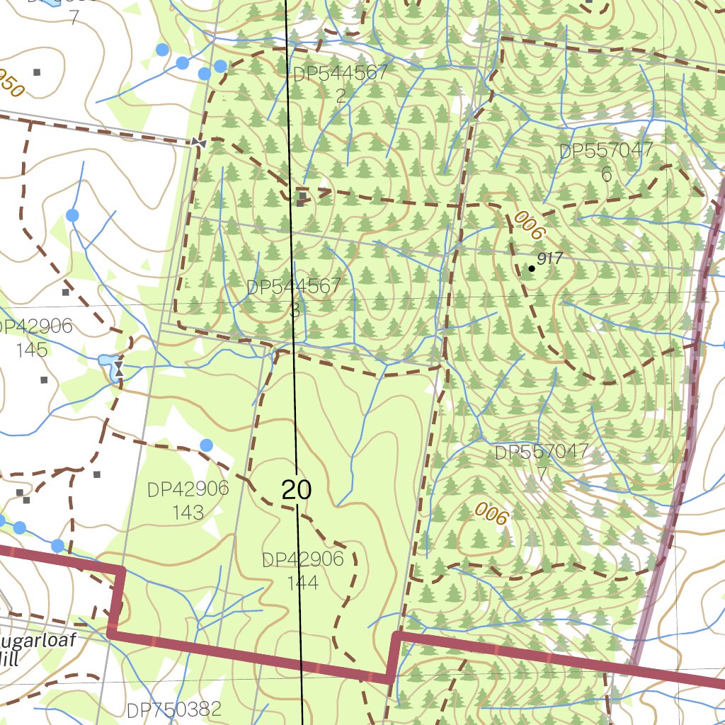 Newbridge 8730-1N Map by NSW Government Spatial Services | Avenza Maps