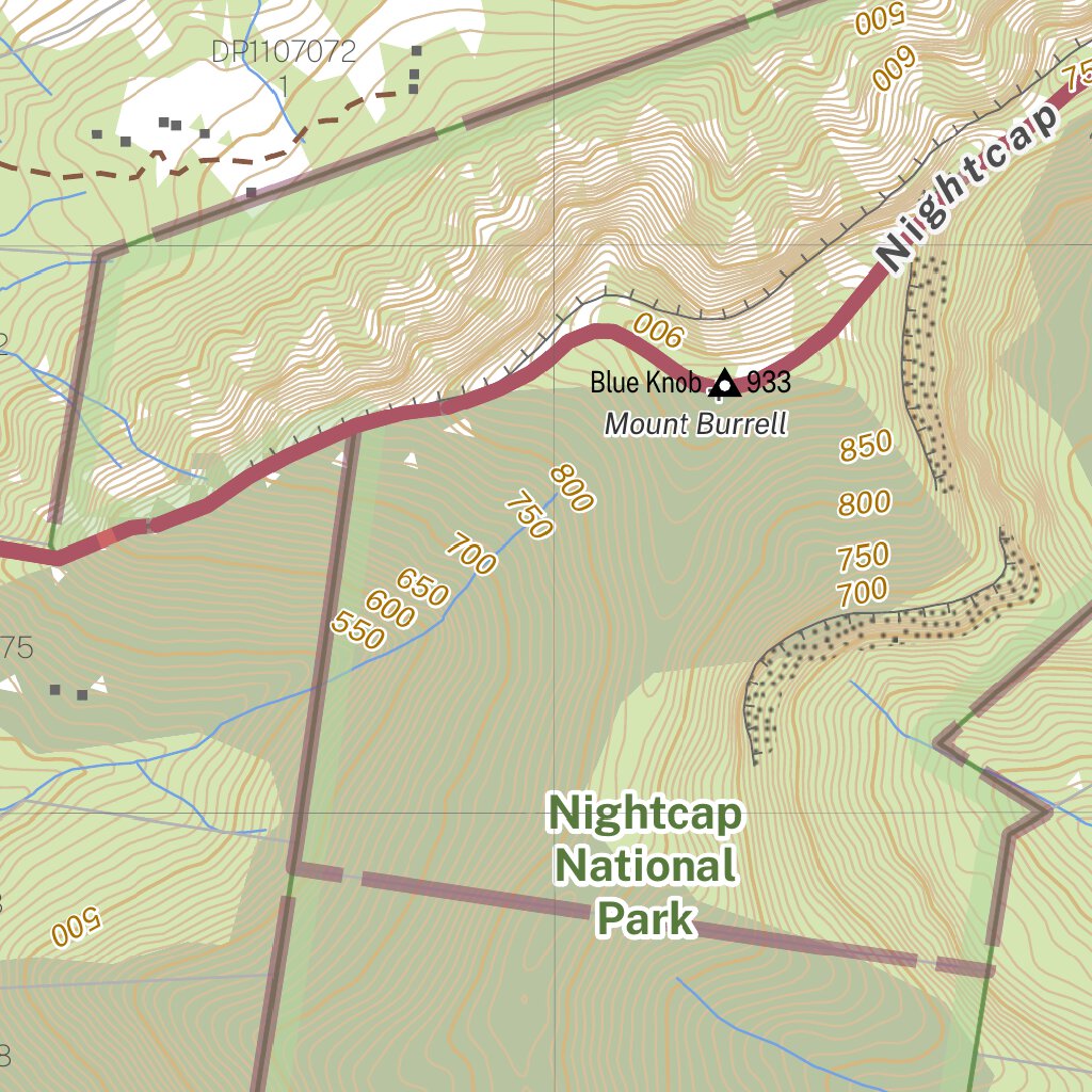Nimbin 9540-4N Map by NSW Government Spatial Services | Avenza Maps