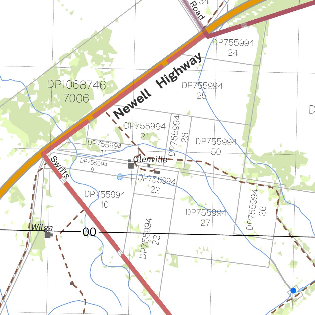 North Star 8940-S Map by NSW Government Spatial Services | Avenza Maps