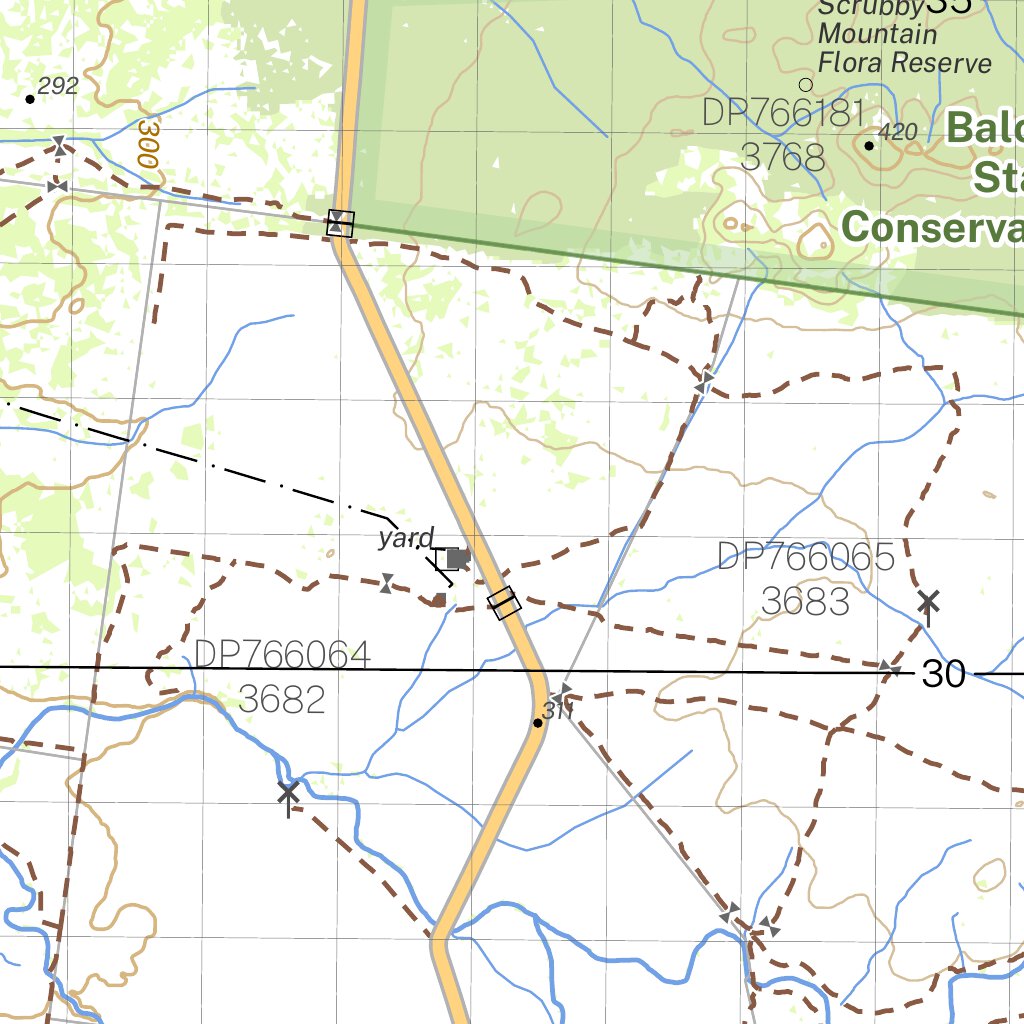 Nymagee 8133 Map by NSW Government Spatial Services | Avenza Maps