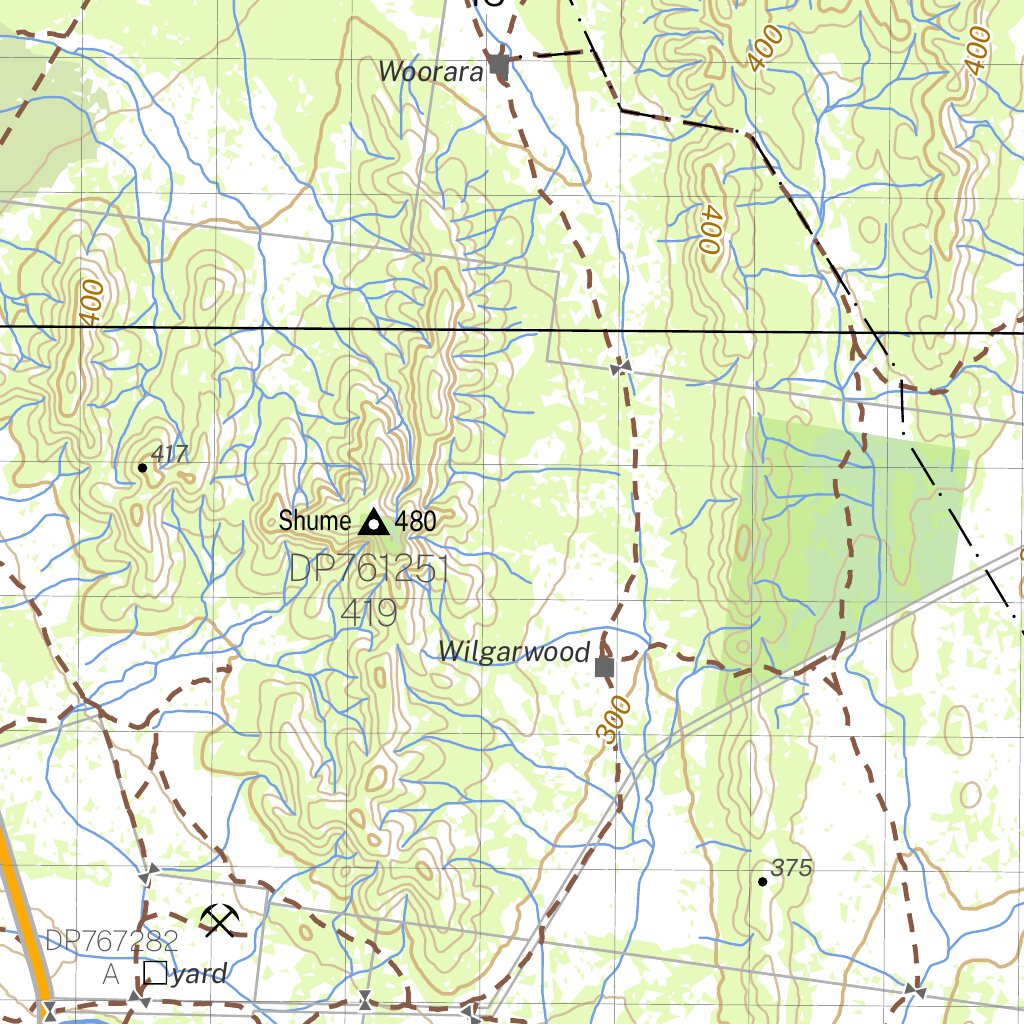 Nymagee 8133 Map by NSW Government Spatial Services | Avenza Maps