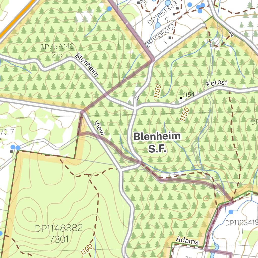 Oberon 8830-1S Map by NSW Government Spatial Services | Avenza Maps
