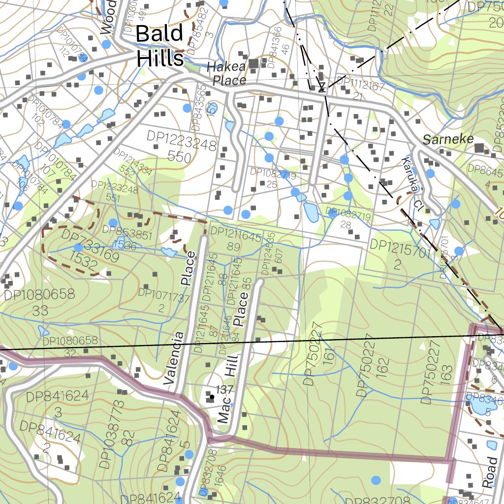 Pambula 8824-2S Map by NSW Government Spatial Services | Avenza Maps