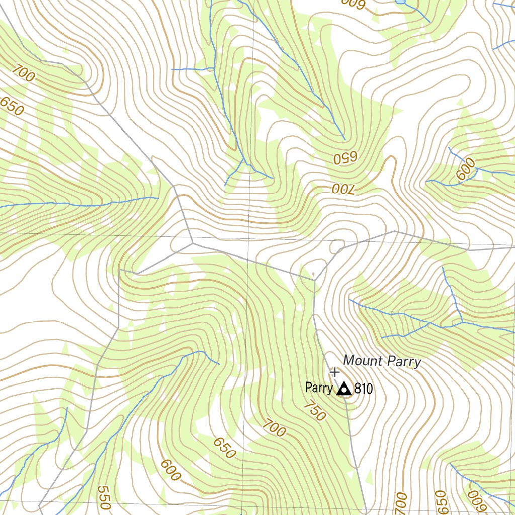 Parry 8934-1S Map by NSW Government Spatial Services | Avenza Maps