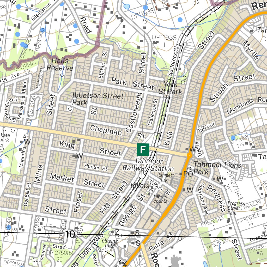 Picton 9029-4S Map by NSW Government Spatial Services | Avenza Maps