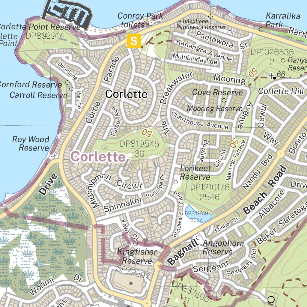 Port Stephens 9332-4S Map by NSW Government Spatial Services | Avenza Maps