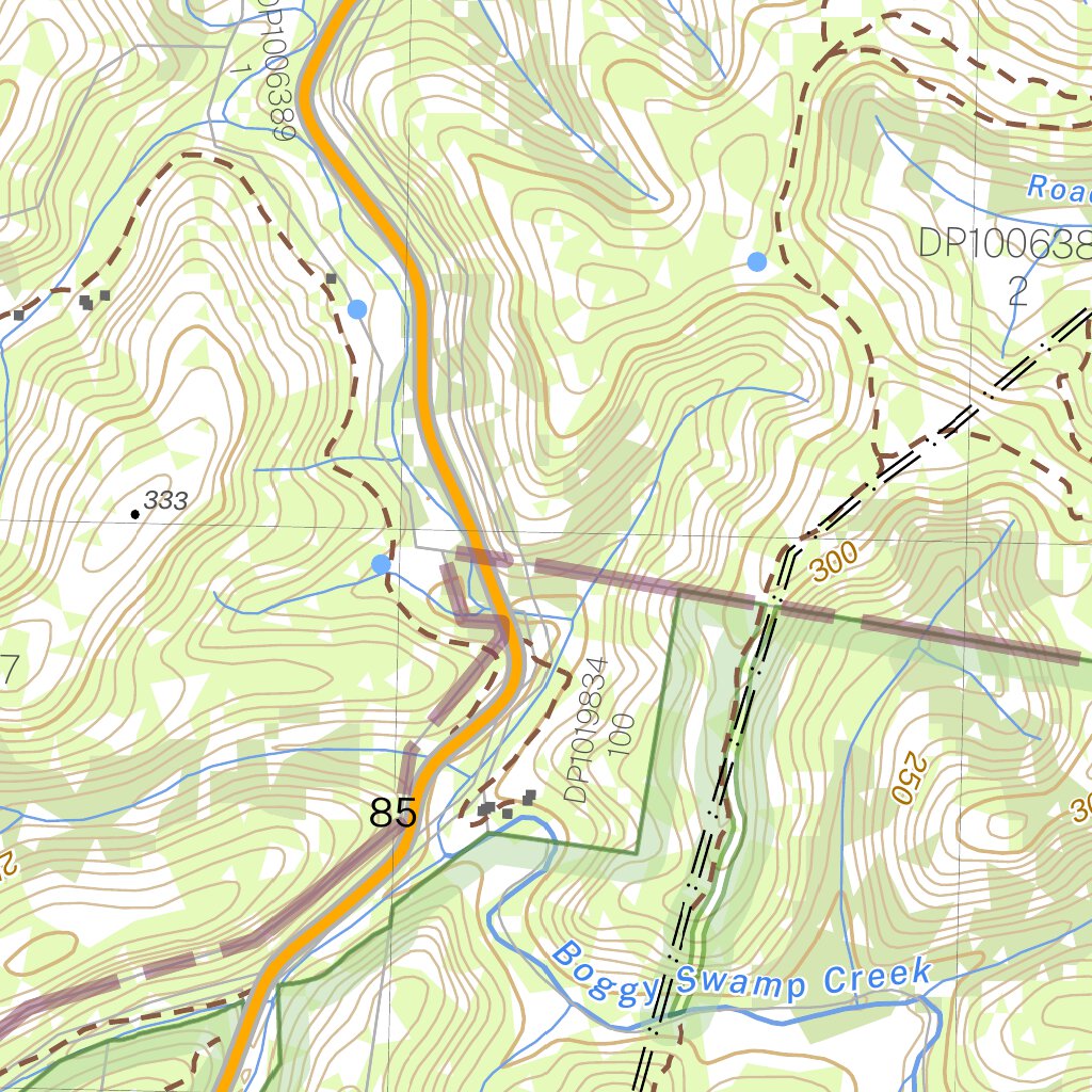 Putty 9032-3S Map by NSW Government Spatial Services | Avenza Maps
