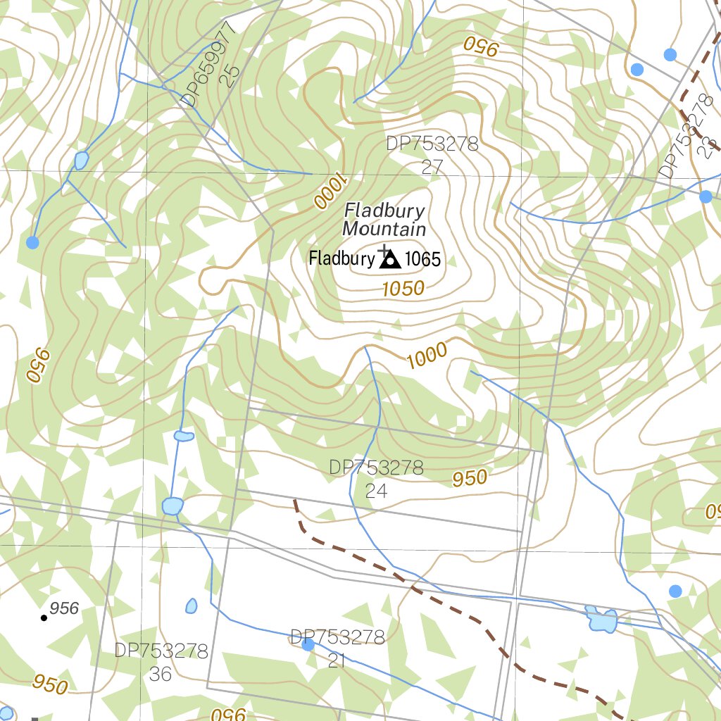 Rangers Valley 9238-4N Map by NSW Government Spatial Services | Avenza Maps