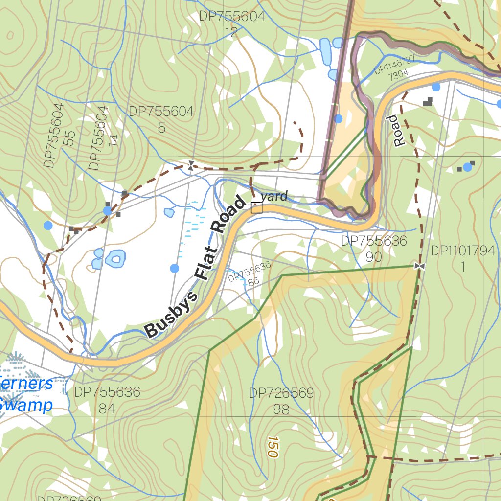 Rappville 9439-1N Map by NSW Government Spatial Services | Avenza Maps