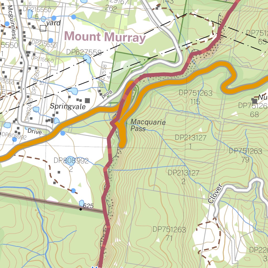 Robertson 9028-4N Map by NSW Government Spatial Services | Avenza Maps