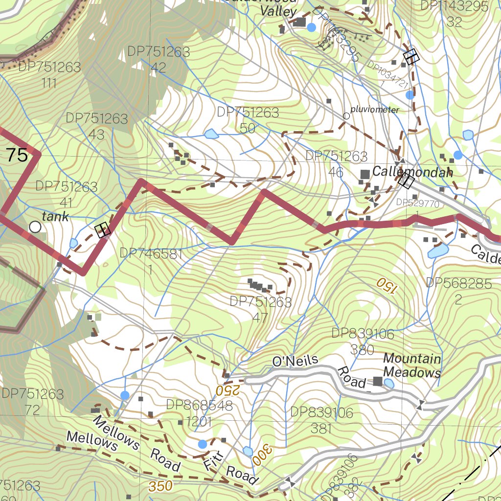 Robertson 9028-4N Map by NSW Government Spatial Services | Avenza Maps