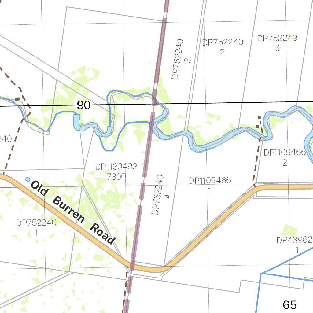 Rowena 8638-S Map by NSW Government Spatial Services | Avenza Maps