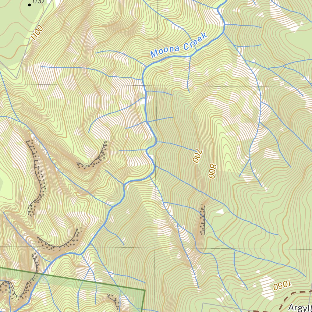 Rowleys Creek 9236-2S Map by NSW Government Spatial Services | Avenza Maps