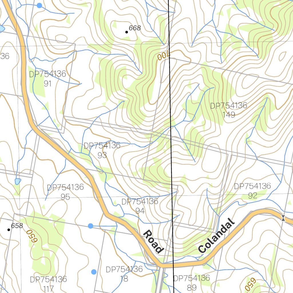 Rye Park 8628-1N Map by NSW Government Spatial Services | Avenza Maps