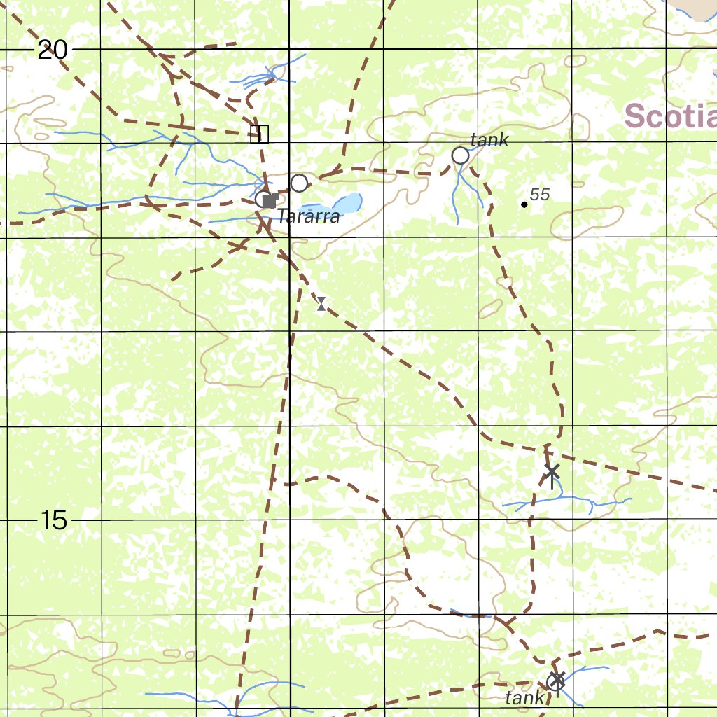 Scotia 7131 Map by NSW Government Spatial Services | Avenza Maps