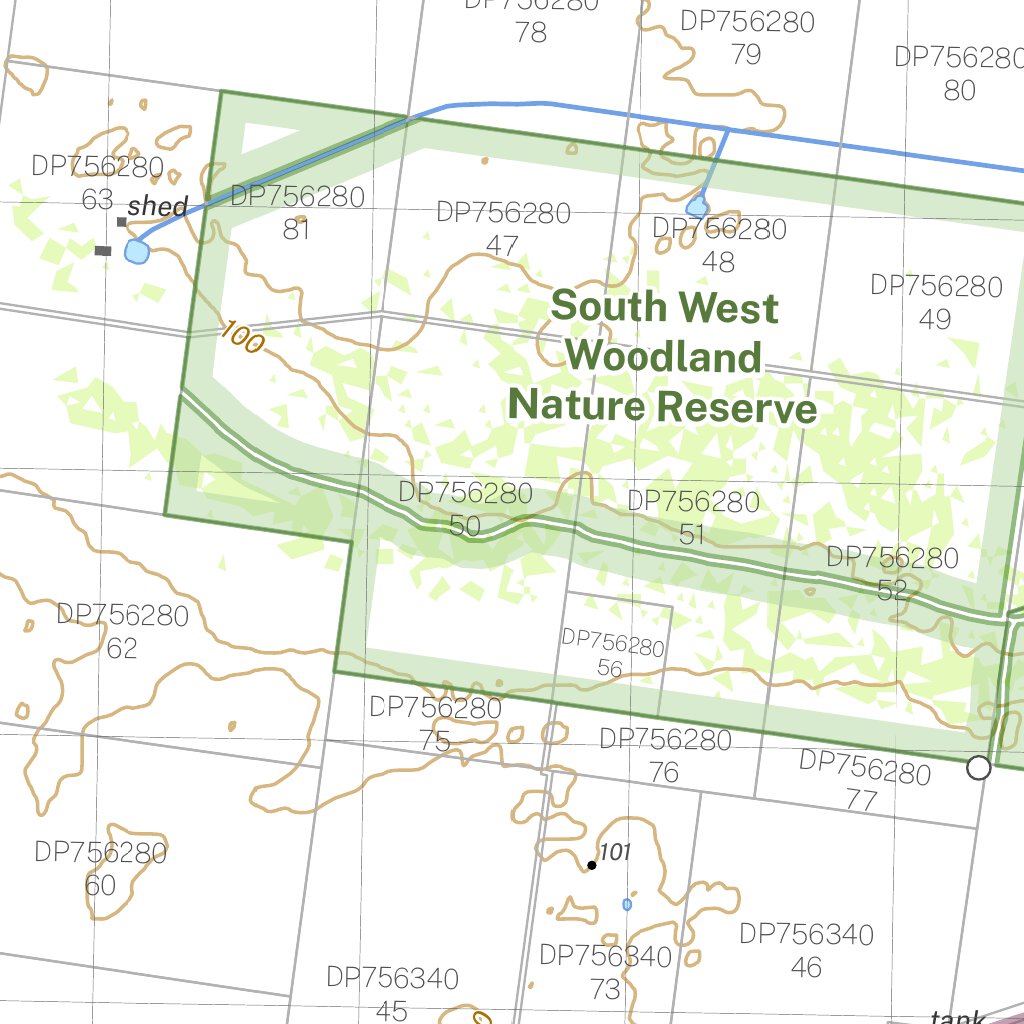 Steam Plains 7927-N Map by NSW Government Spatial Services | Avenza Maps