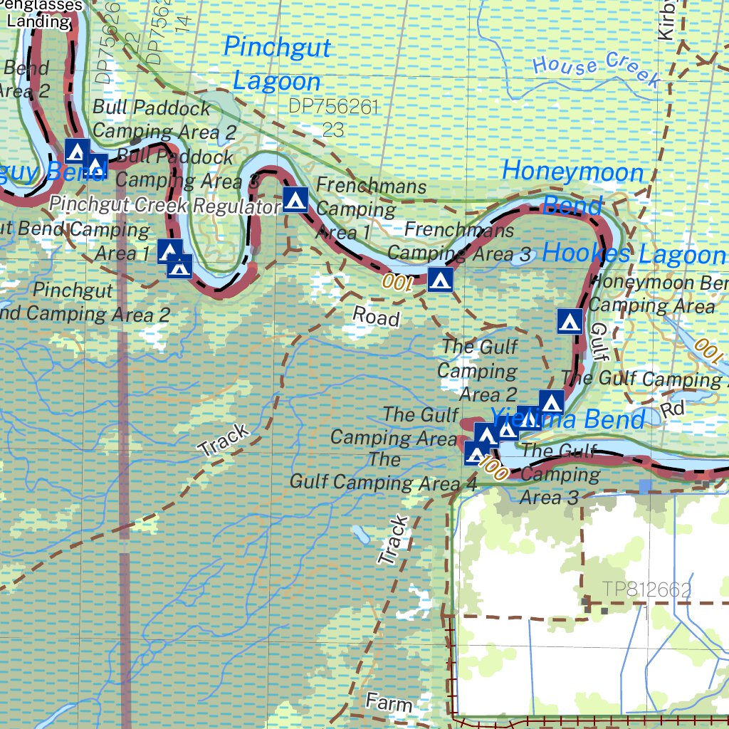 Strathmerton 7926-S Map by NSW Government Spatial Services | Avenza Maps