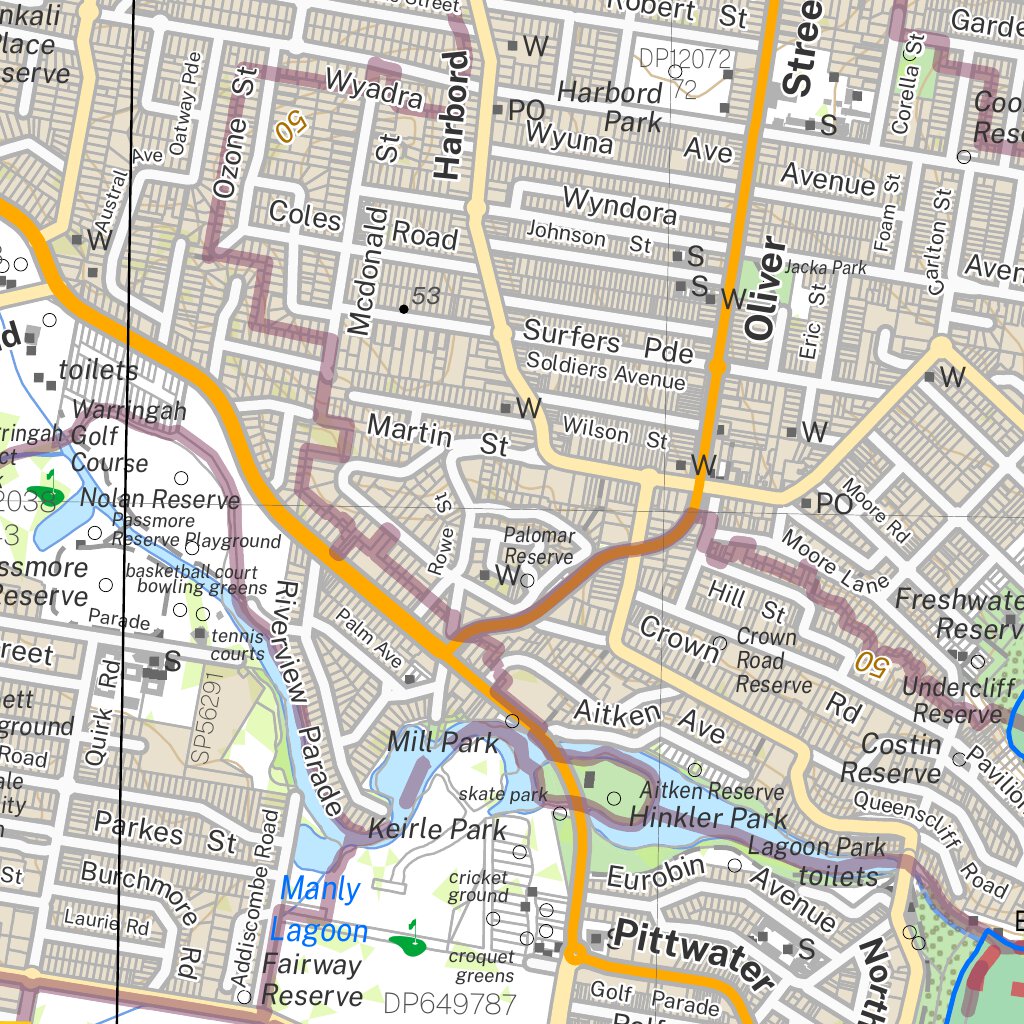 Sydney Heads 9130-2N Map by NSW Government Spatial Services | Avenza Maps