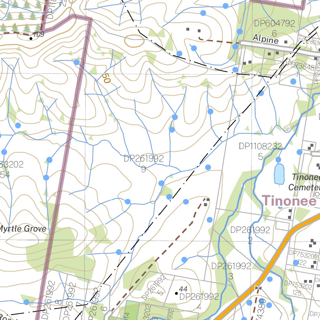 Taree 9334-2S Map by NSW Government Spatial Services | Avenza Maps
