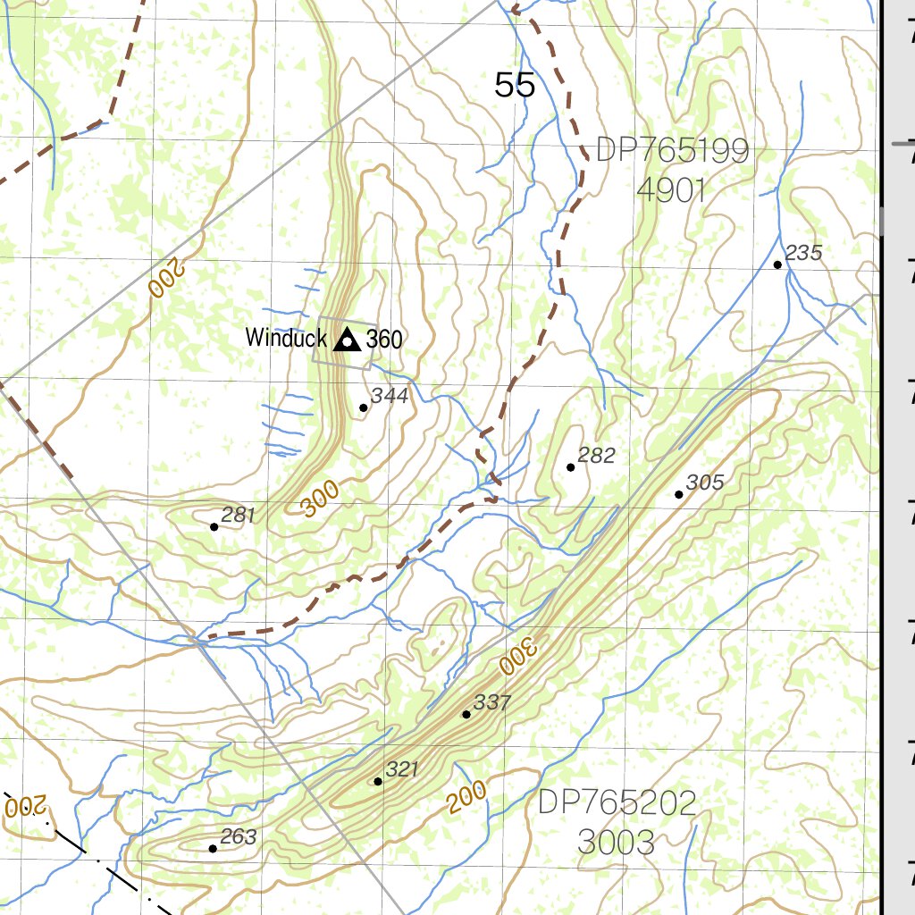 The Meadows 7934 Map by NSW Government Spatial Services | Avenza Maps