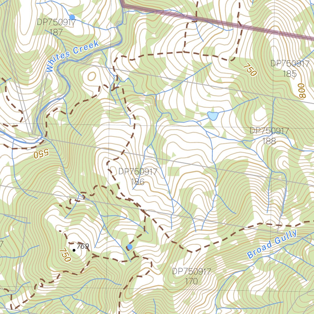 Timor 9134-3N Map by NSW Government Spatial Services | Avenza Maps