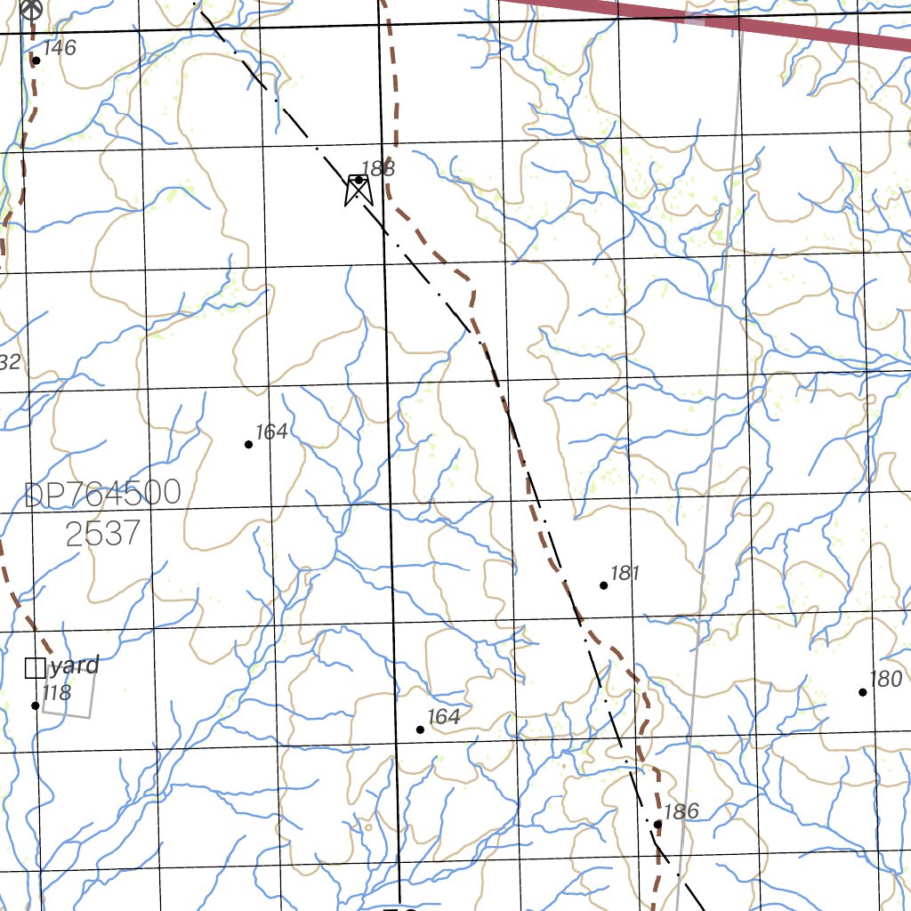 Tongo 7637 Map by NSW Government Spatial Services | Avenza Maps