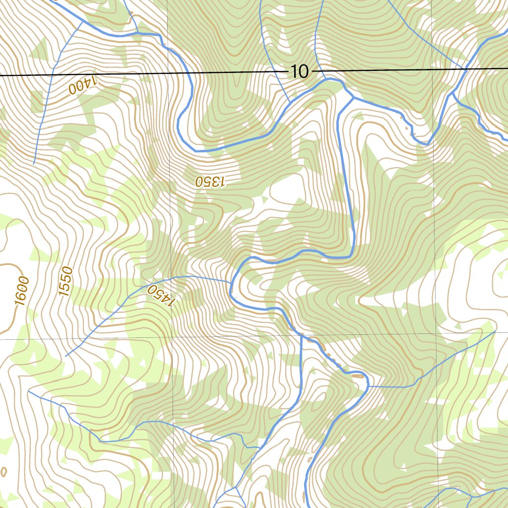 Toolong Range 8525-1N Map by NSW Government Spatial Services | Avenza Maps