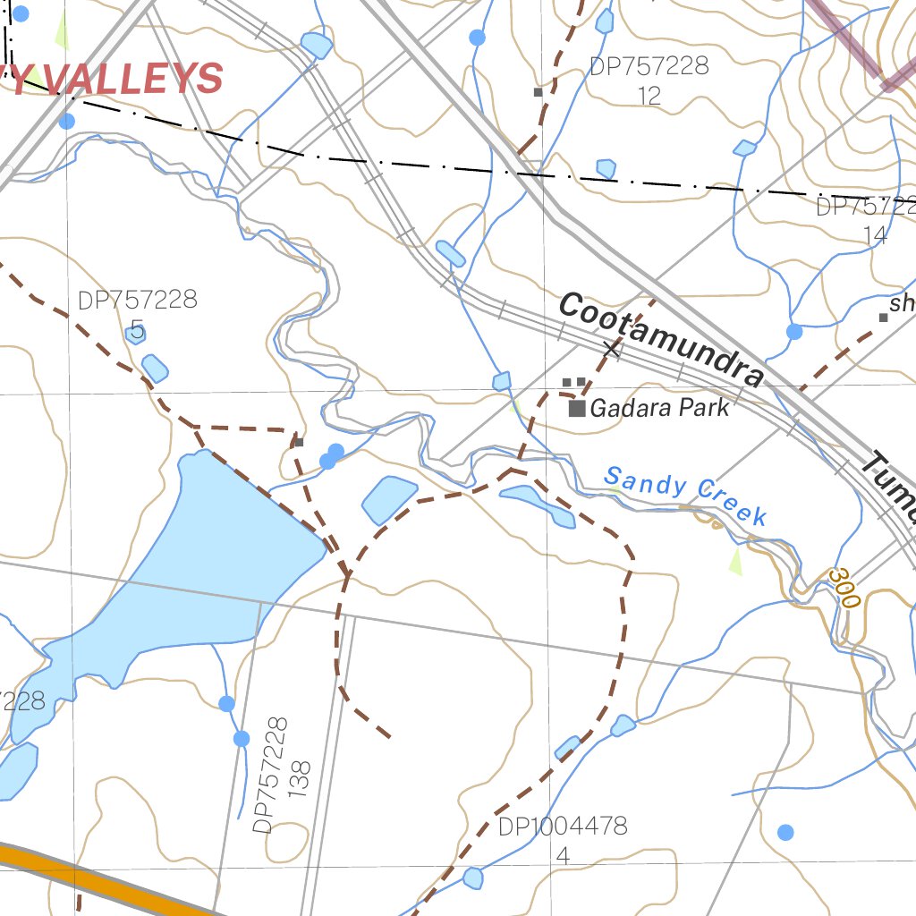 Tumut 8527-3N Map by NSW Government Spatial Services | Avenza Maps