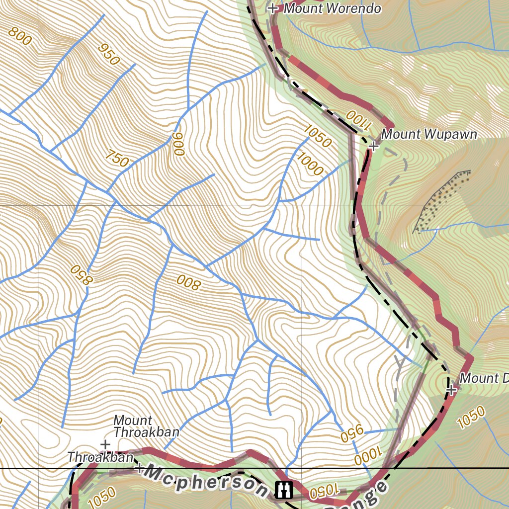 Tyalgum 9541-3N Map by NSW Government Spatial Services | Avenza Maps