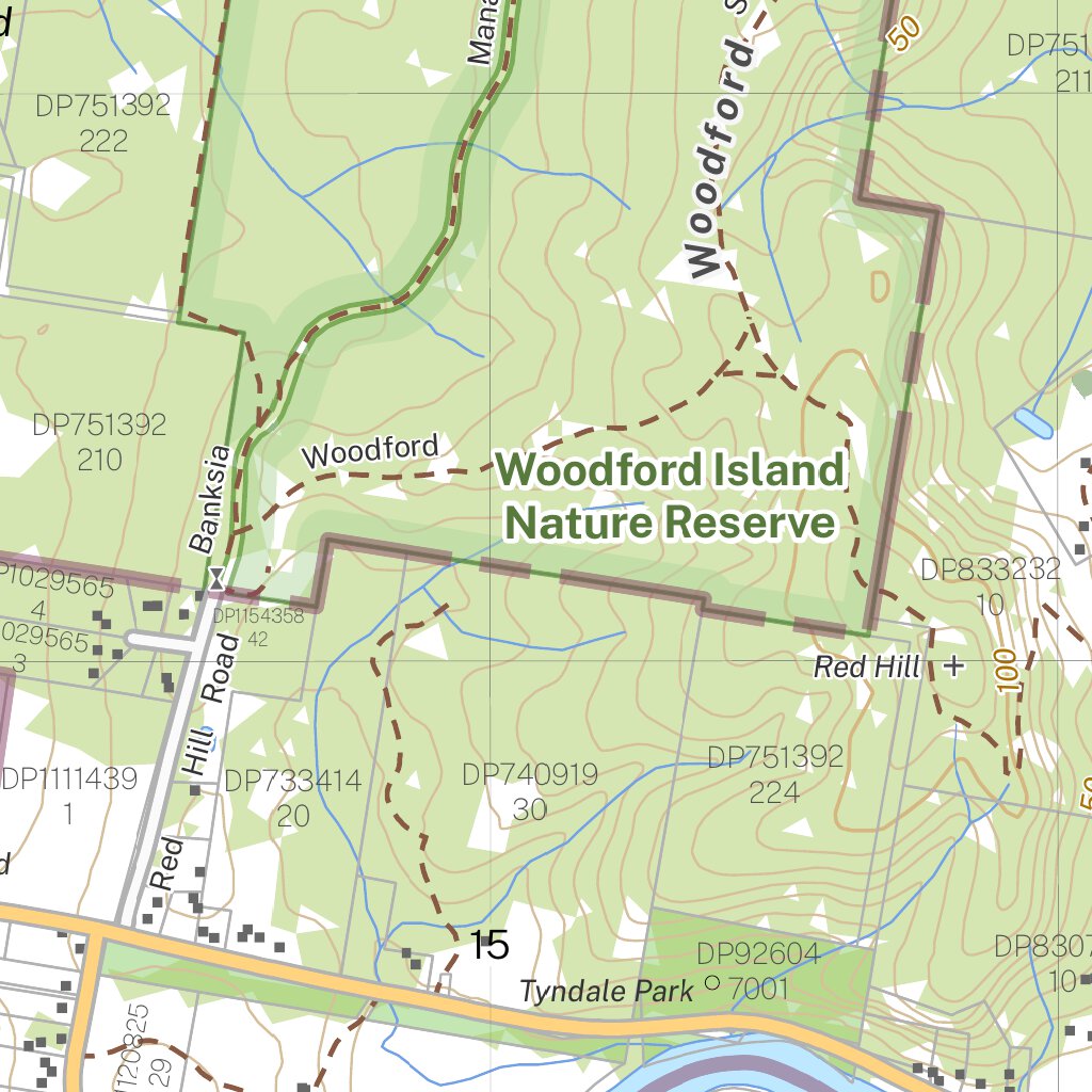 Tyndale 9538-4N Map by NSW Government Spatial Services | Avenza Maps