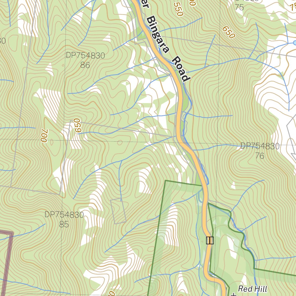 Upper Bingara 9037-4N Map by NSW Government Spatial Services | Avenza Maps