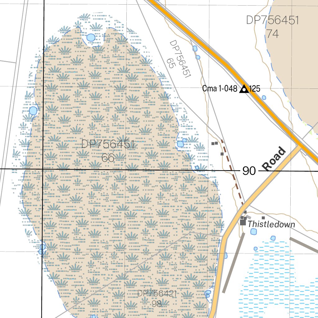 Urana 8127-S Map by NSW Government Spatial Services | Avenza Maps