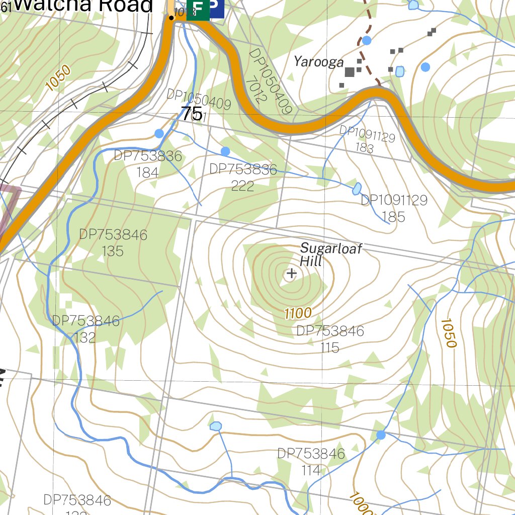 Walcha Road 9136-2S Map by NSW Government Spatial Services | Avenza Maps