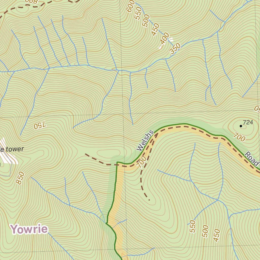 Wandella 8825-2N Map by NSW Government Spatial Services | Avenza Maps