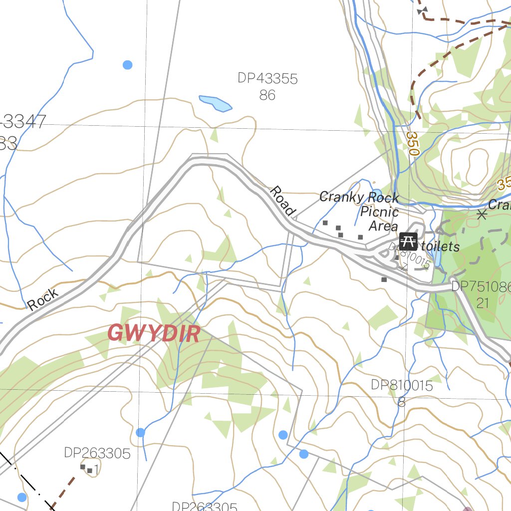 Warialda 9038-4N Map by NSW Government Spatial Services | Avenza Maps