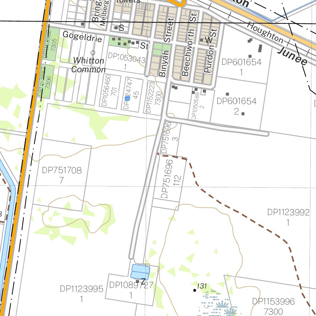 Whitton 8128-4N Map by NSW Government Spatial Services | Avenza Maps
